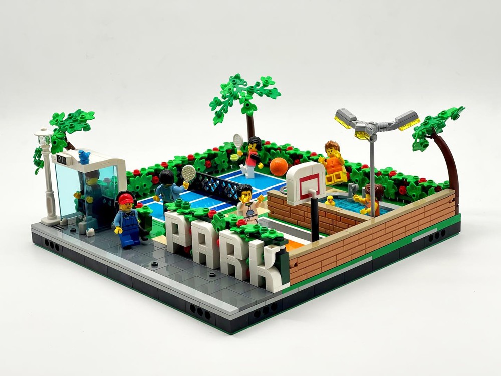 LEGO MOC Sports Complex by IBrickedItUp | Rebrickable - Build with LEGO