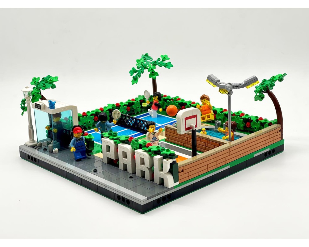 LEGO MOC Sports Complex by IBrickedItUp | Rebrickable - Build with LEGO