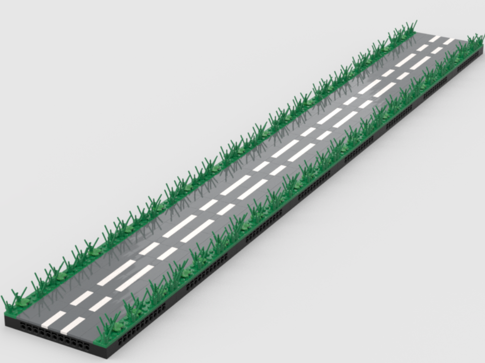 LEGO MOC Expendable Road by Daddy_Z | Rebrickable - Build with LEGO