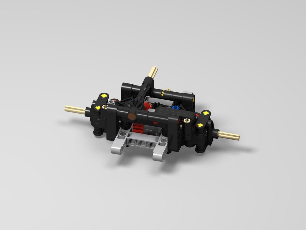 LEGO MOC Front-wheel drive (FWD) by twooosim | Rebrickable - Build with ...