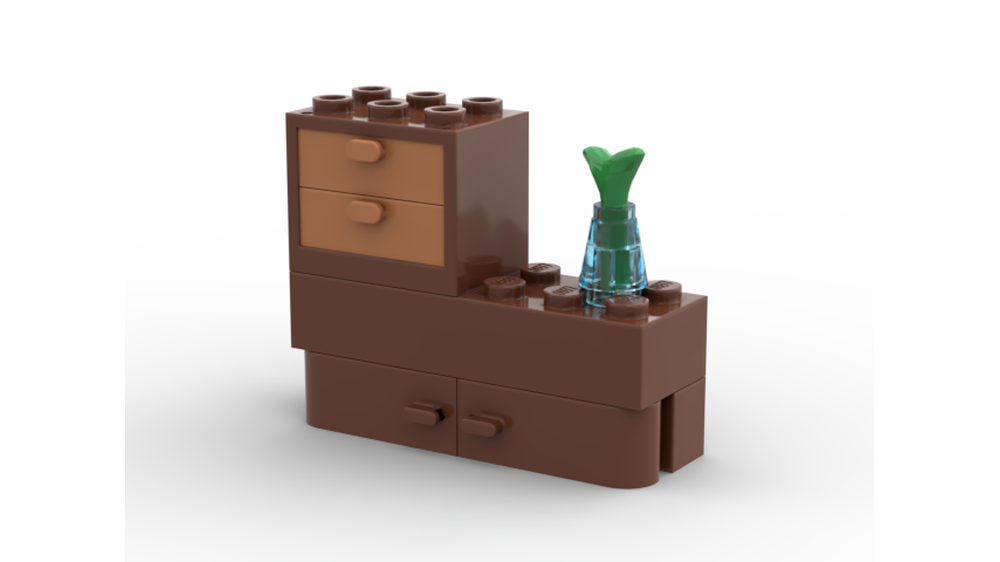 LEGO MOC Bedroom Accessory Pack by GIB Studios | Rebrickable - Build with LEGO