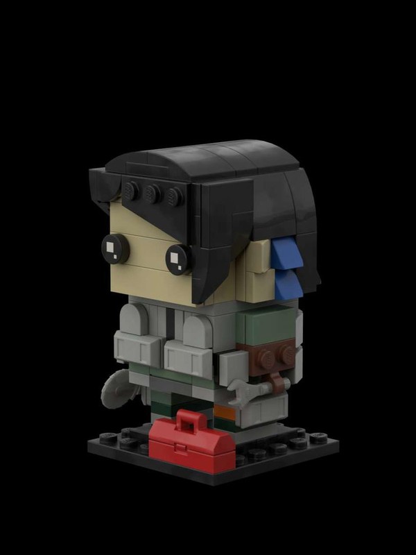 LEGO MOC Nika Nanaura Brickheadz by Houdai_Bricks | Rebrickable - Build ...
