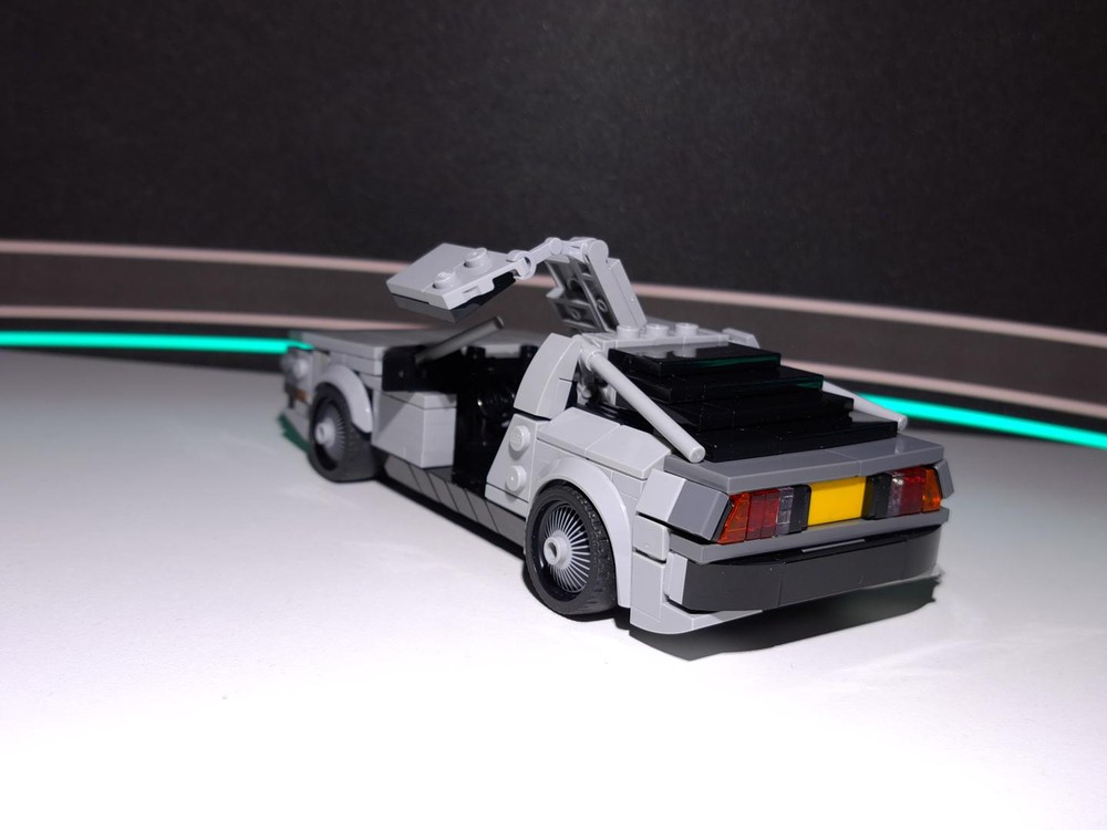 Lego Moc Delorean Dmc 12 By Koenkunbricks Rebrickable Build With Lego