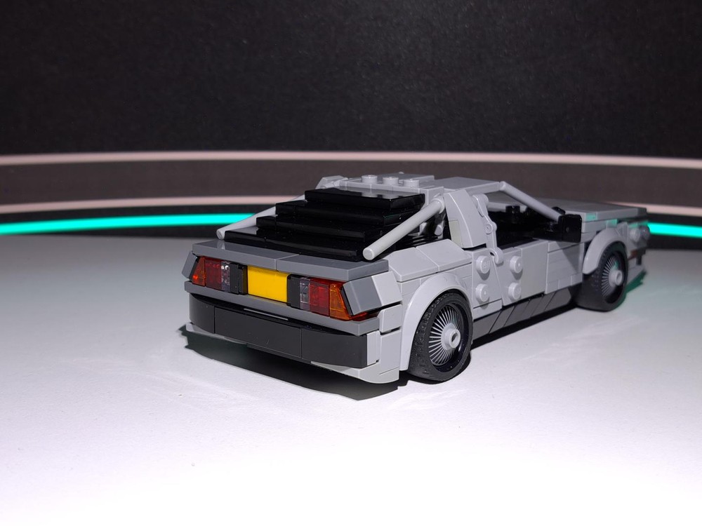 Lego Moc Delorean Dmc 12 By Koenkunbricks Rebrickable Build With Lego