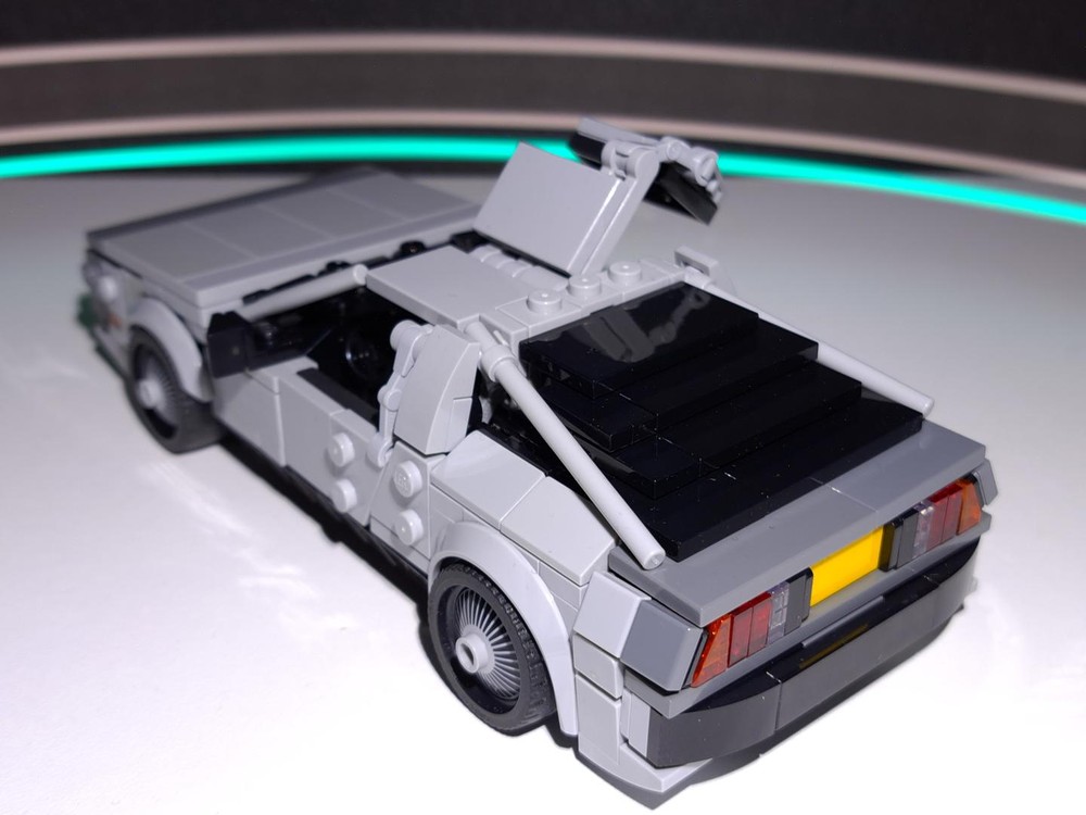Lego Moc Delorean Dmc 12 By Koenkunbricks Rebrickable Build With Lego