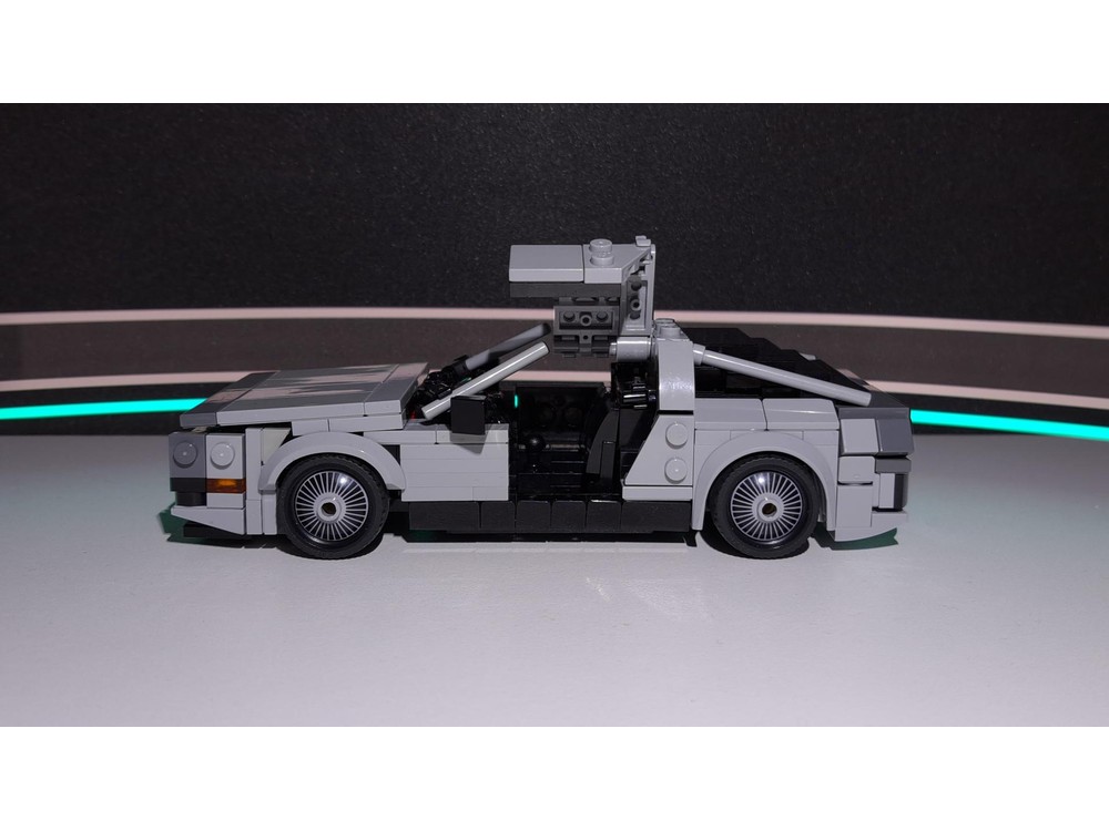 Lego Moc Delorean Dmc 12 By Koenkunbricks Rebrickable Build With Lego