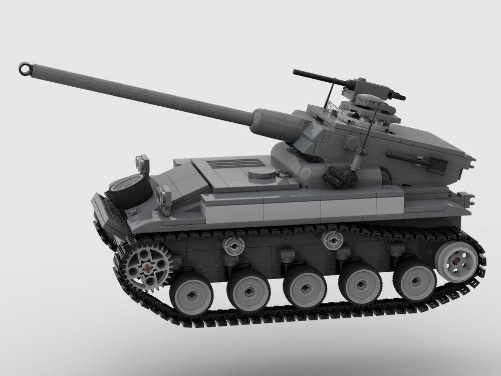 LEGO MOC AMX-13 Tank by etphhm | Rebrickable - Build with LEGO
