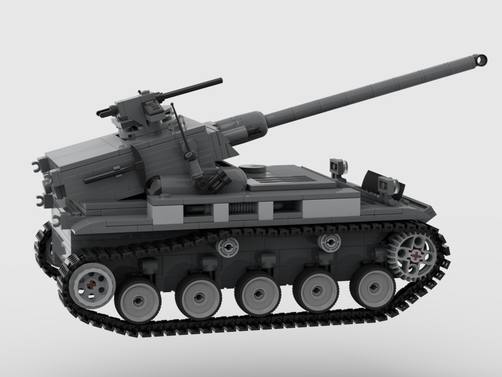 LEGO MOC AMX-13 Tank by etphhm | Rebrickable - Build with LEGO
