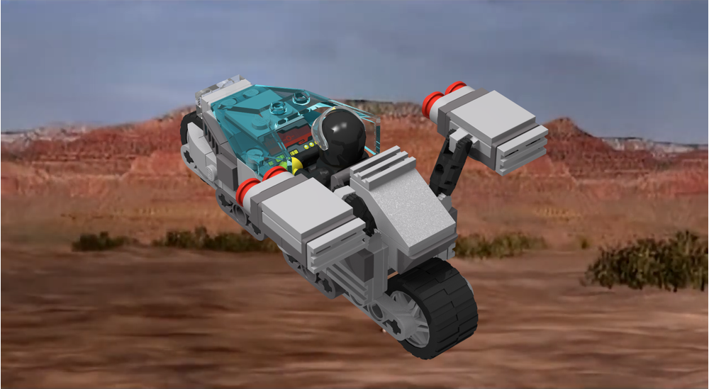 LEGO MOC Nod Recon Bike V2 (Command & Conquer, 1st Tiberium War) by de ...