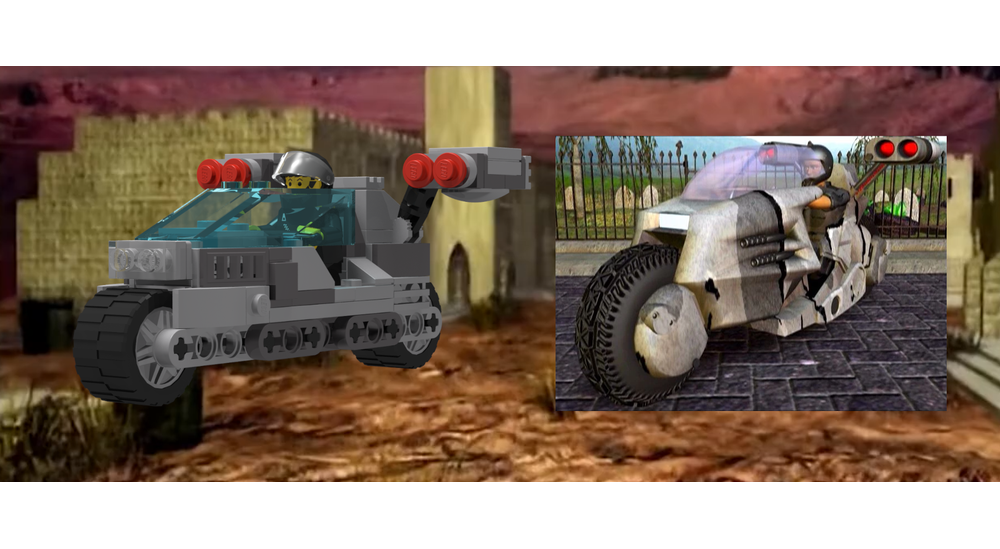 LEGO MOC Nod Recon Bike V2 (Command & Conquer, 1st Tiberium War) by de ...