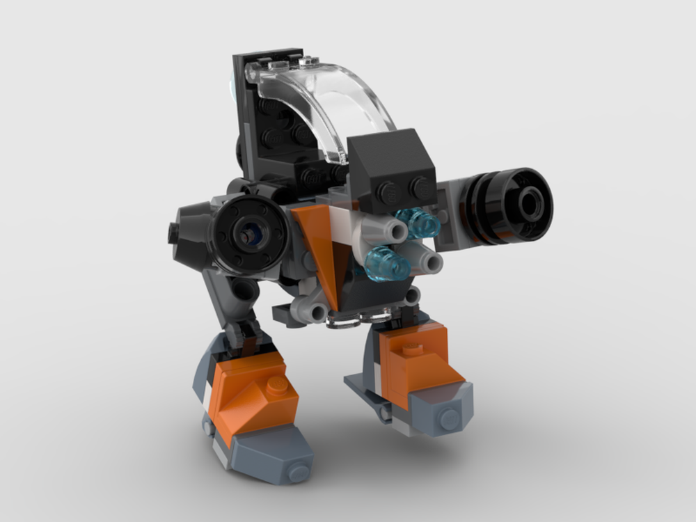 LEGO MOC 31111 Sentinel Mech by R4D3K | Rebrickable - Build with LEGO