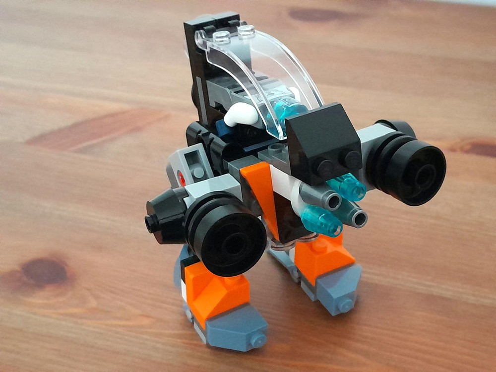 LEGO MOC-154697 31111 Sentinel Mech by R4D3K | Rebrickable - Build with ...