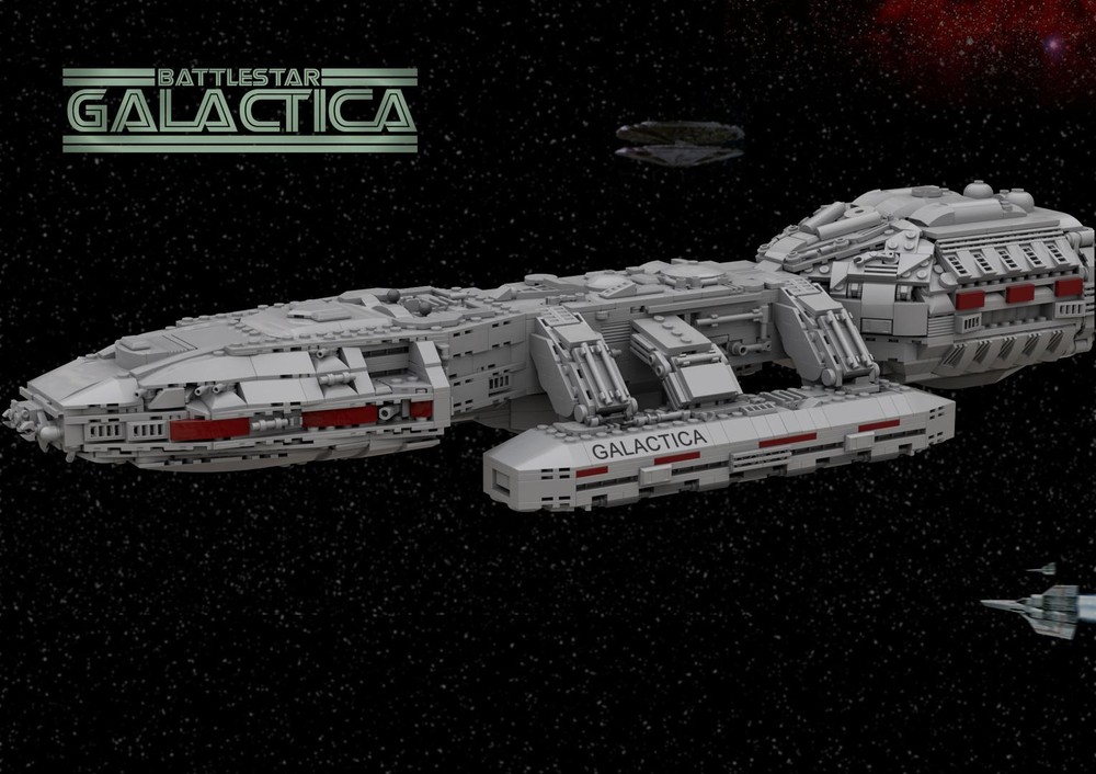 LEGO MOC Battlestar Galactica by divinglog | Rebrickable - Build with LEGO