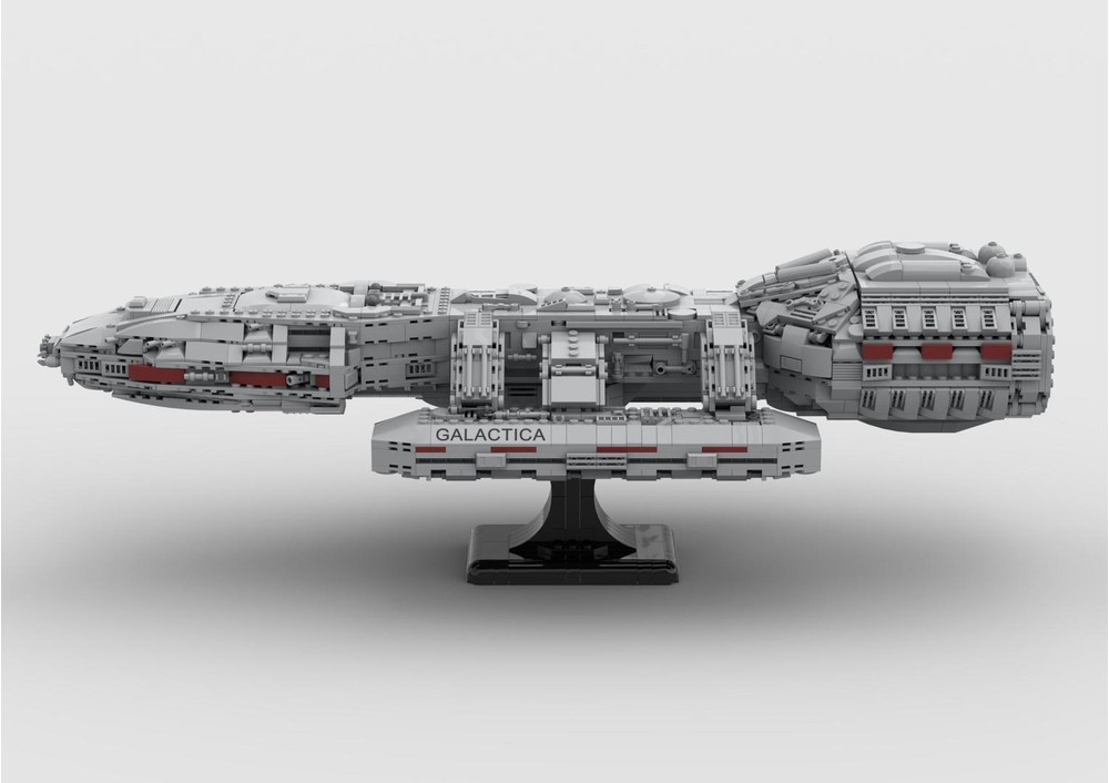 LEGO MOC-154698 Battlestar Galactica by divinglog | Rebrickable - Build ...