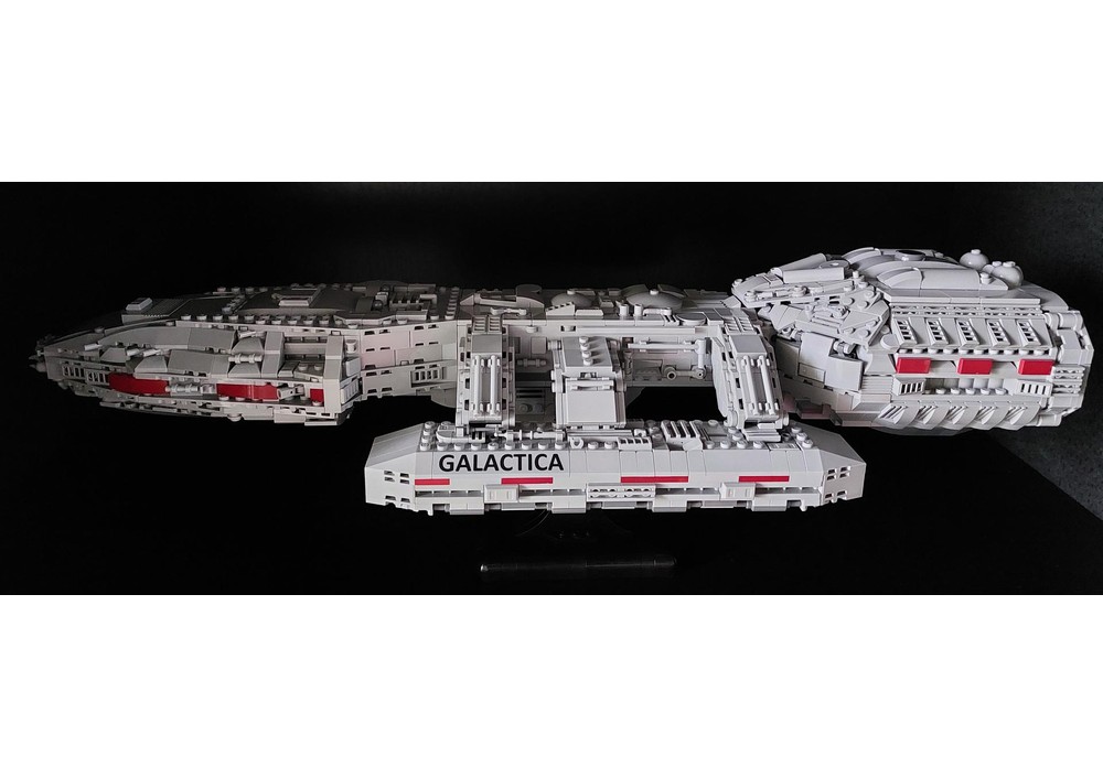 LEGO MOC Battlestar Galactica by divinglog | Rebrickable - Build with LEGO