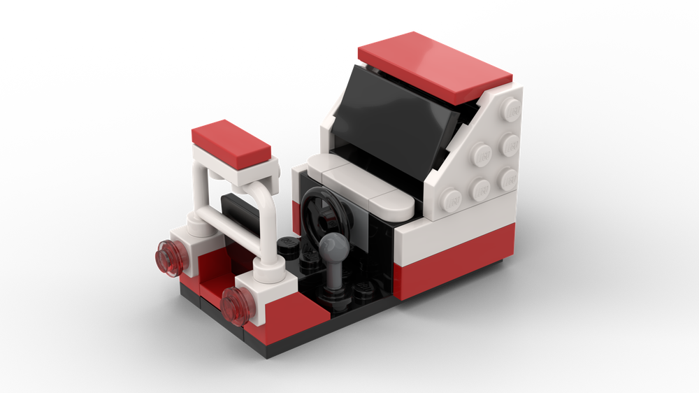LEGO MOC Racing Arcade Game by AntOrman | Rebrickable - Build with LEGO