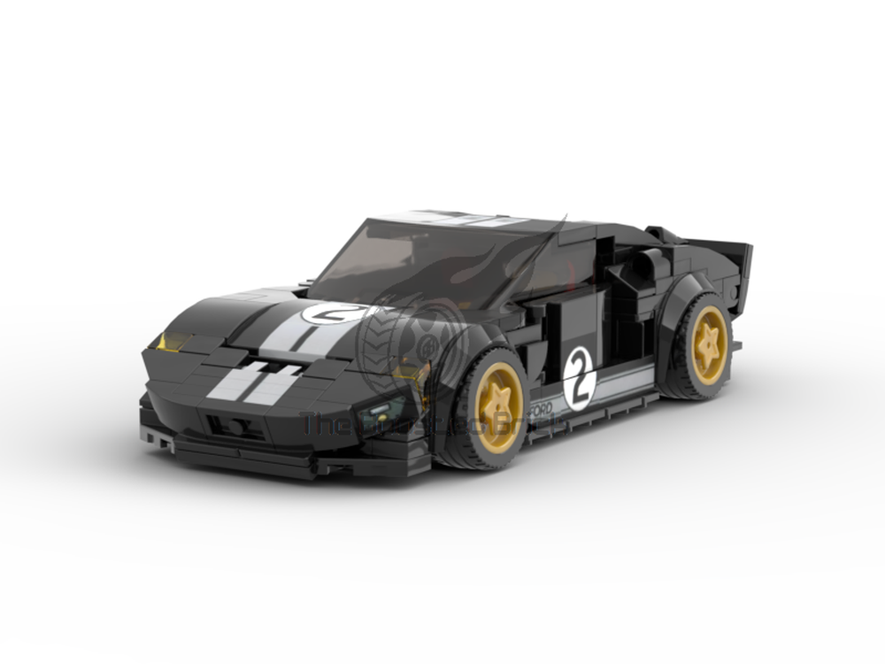 Lego Moc Ford Gt40 Mkii By Theboostedbrick Rebrickable Build With Lego