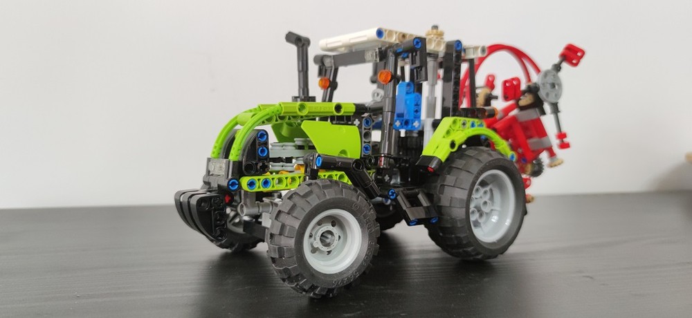 LEGO MOC-154734 Shrinked 8284 Tractor by ViperL | Rebrickable - Build ...
