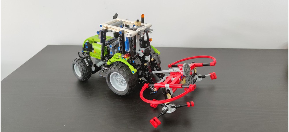 LEGO MOC Shrinked 8284 Tractor by falconluan | Rebrickable - Build with LEGO