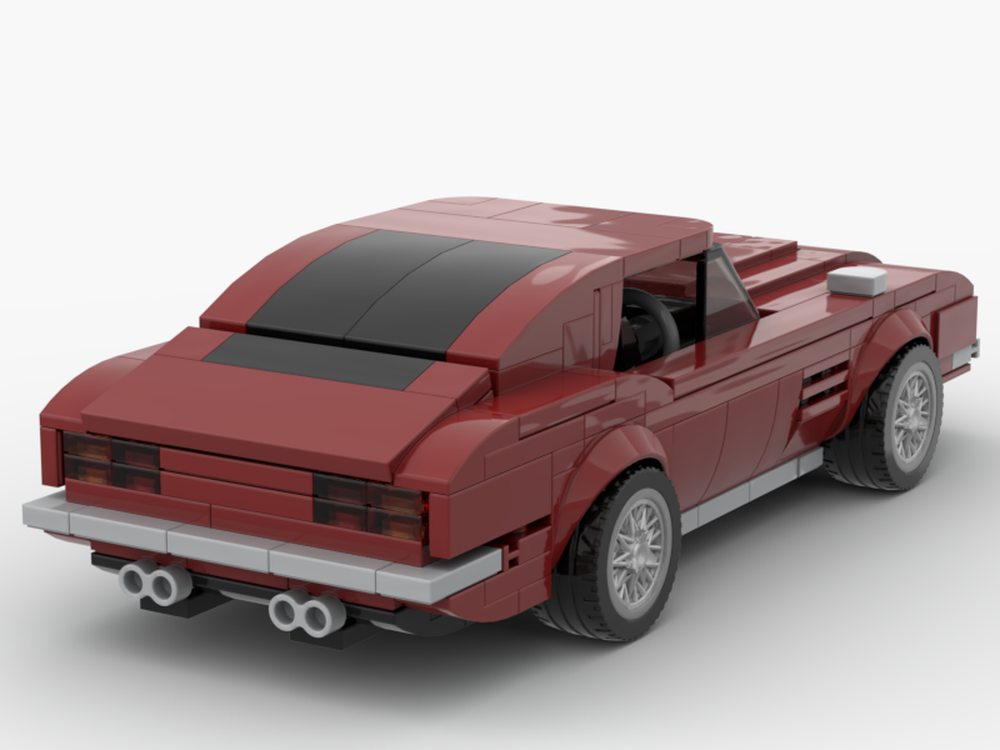 Lego Moc 1969 Aston Martin Dbs By Kinetickit Rebrickable Build With