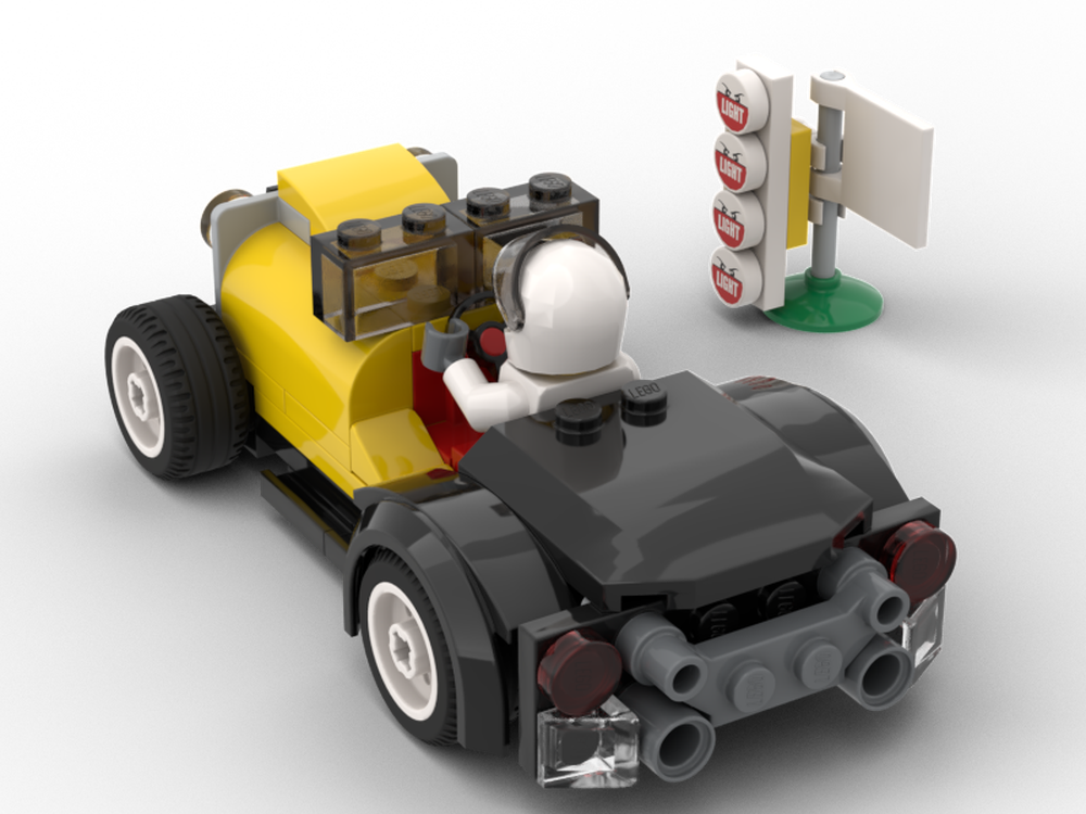 LEGO MOC 60113 - Roadster by hoppepe | Rebrickable - Build with LEGO