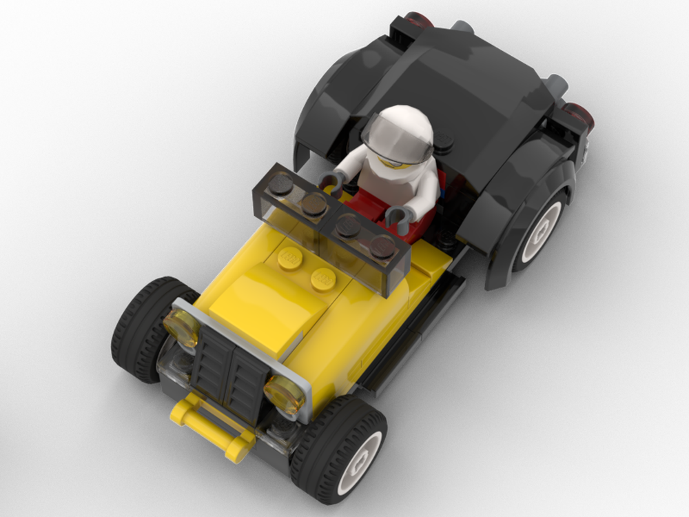 LEGO MOC 60113 - Roadster by hoppepe | Rebrickable - Build with LEGO