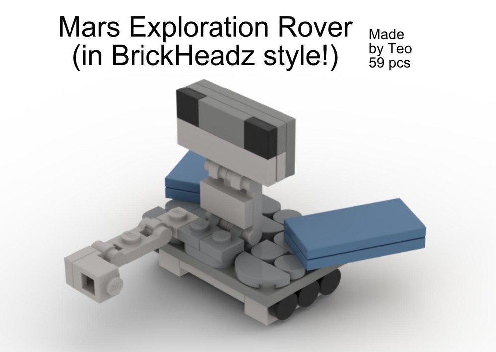 LEGO MOC Mars Exploration Rover (BrickHeadz style) by teodorolsb ...