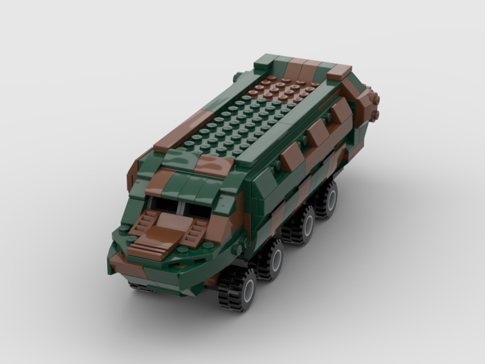 Lego Moc Crocodile Armored Personnel Carrier Military Apc By