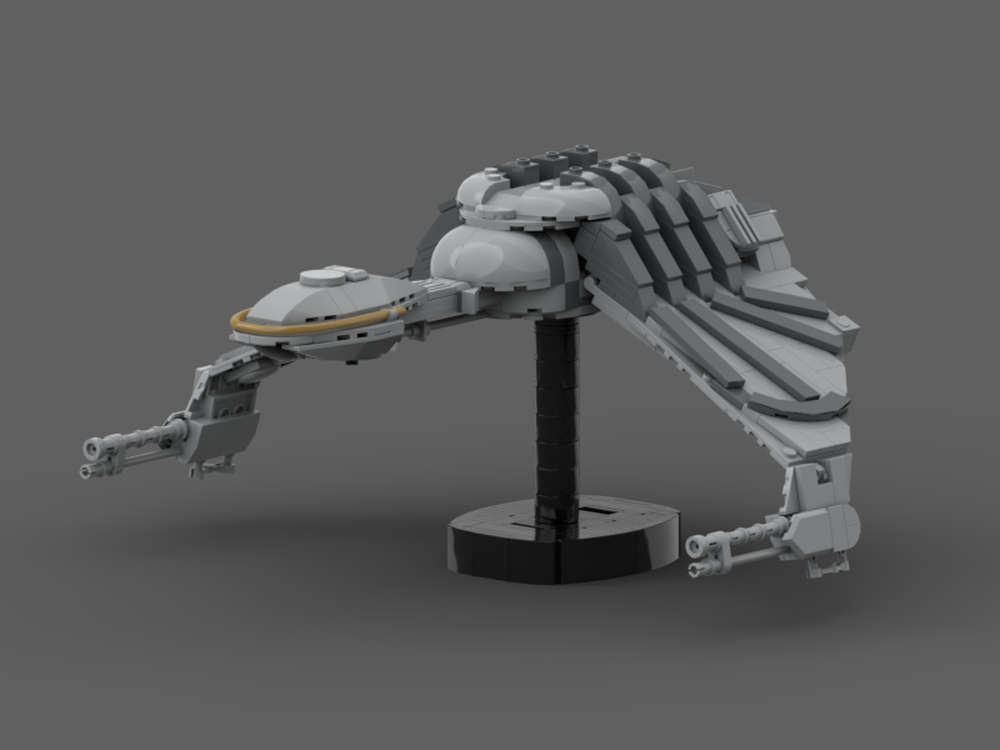 Lego Moc Klingon Bird Of Prey Stand By Macetat Rebrickable Build