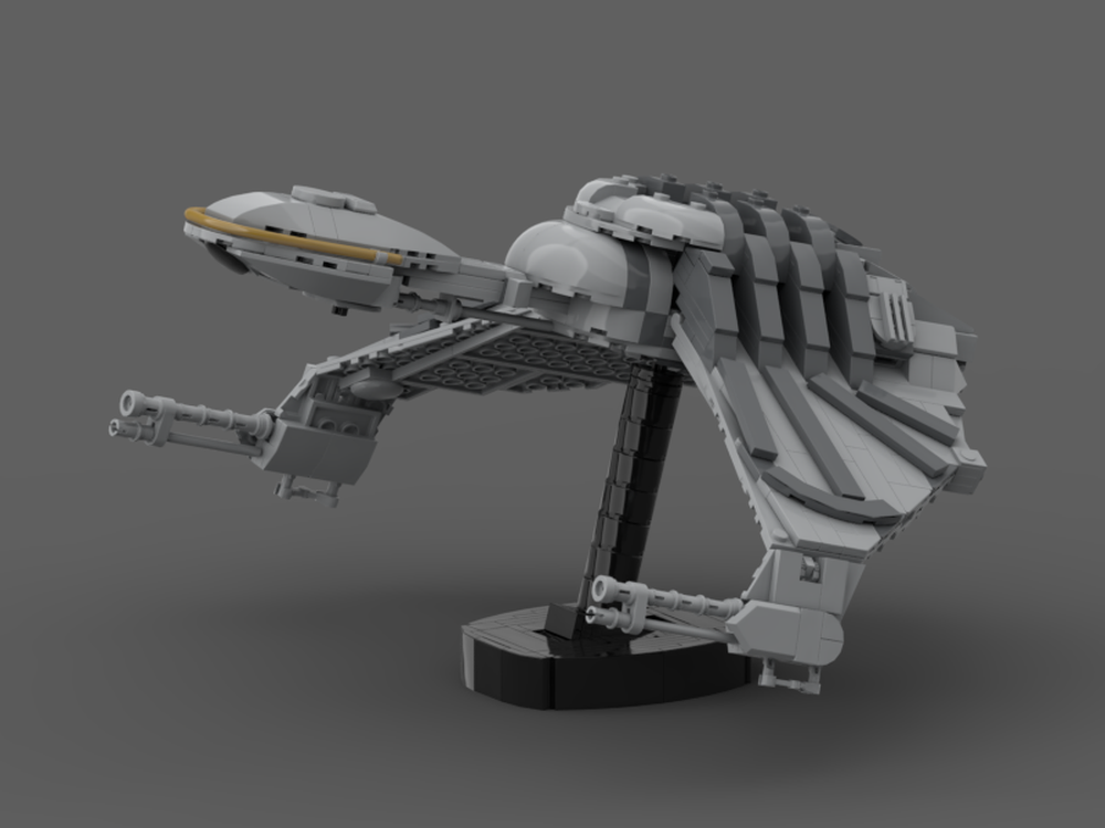 Lego Moc Klingon Bird Of Prey Stand By Macetat Rebrickable Build