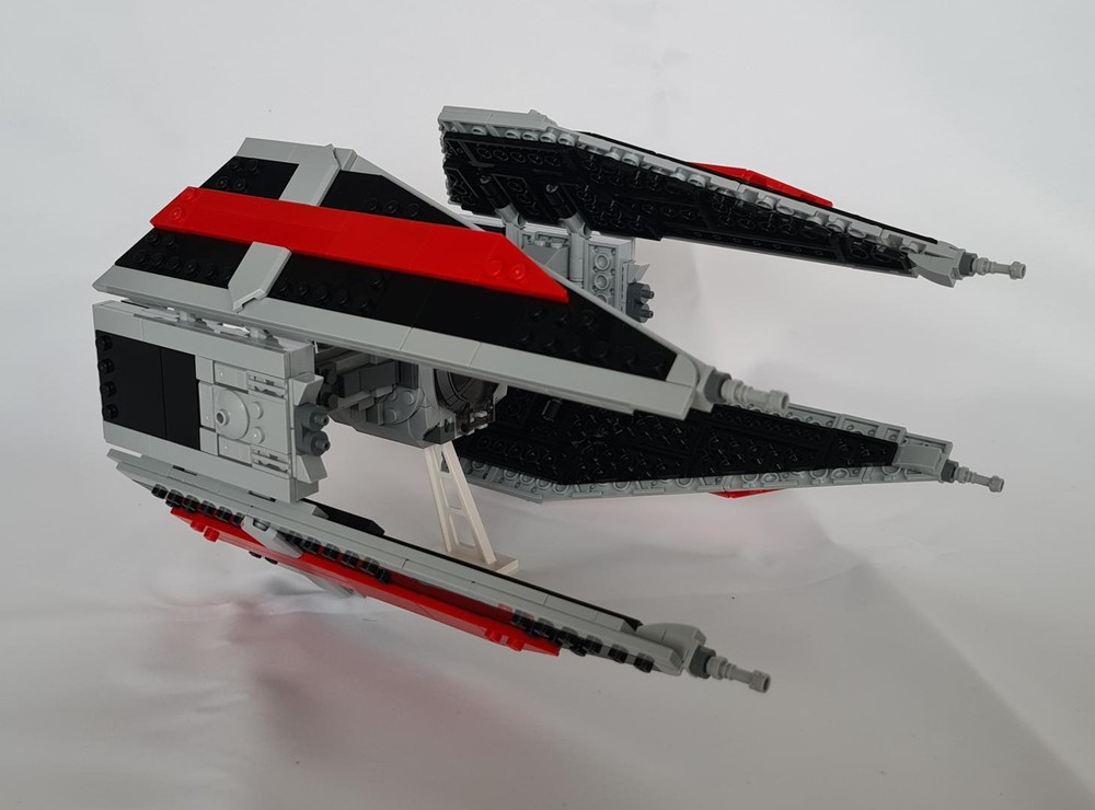 LEGO MOC Simple 181st Imperial Fighter Wing bloodstripes for 75348 Tie ...