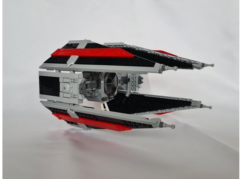 LEGO MOC Simple 181st Imperial Fighter Wing bloodstripes for 75348 Tie ...