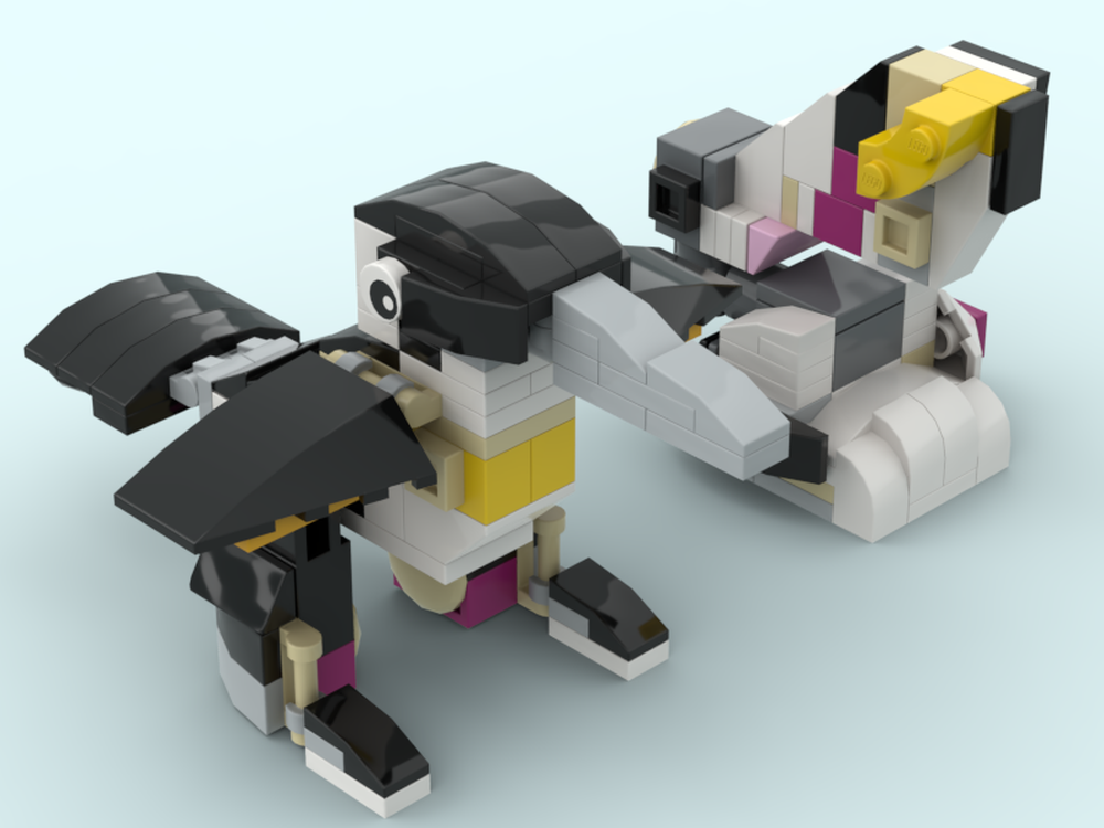 LEGO MOC 31021 Bananaquit by Pikminfan67 | Rebrickable - Build with LEGO