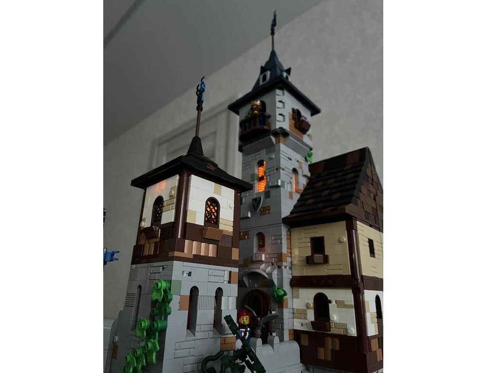 LEGO MOC Modular Black Falcon`s Castle by Legat_Of_Legion | Rebrickable ...