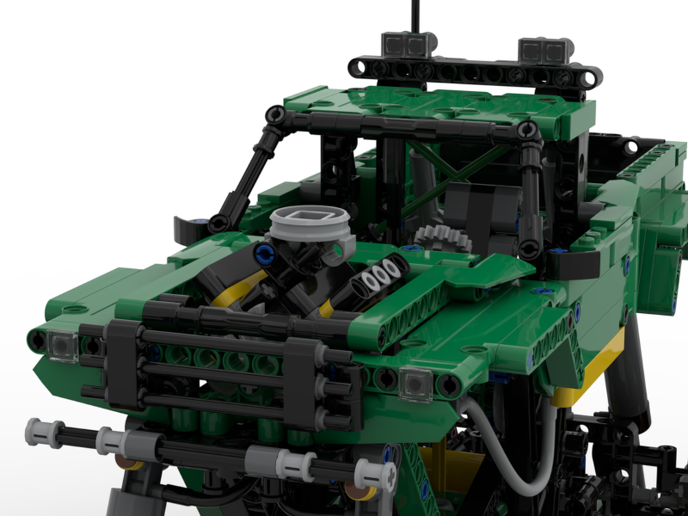 LEGO MOC 42157 Monstertruck by Mr.Platinum | Rebrickable - Build with LEGO