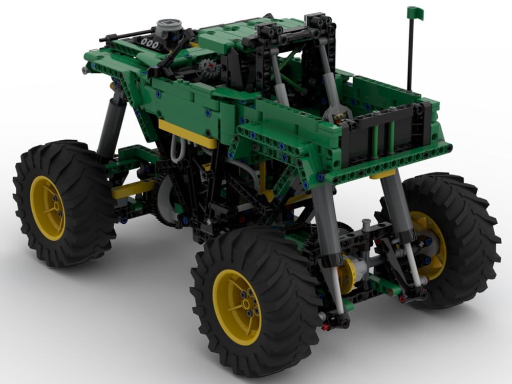 LEGO MOC 42157 Monstertruck by Mr.Platinum | Rebrickable - Build with LEGO