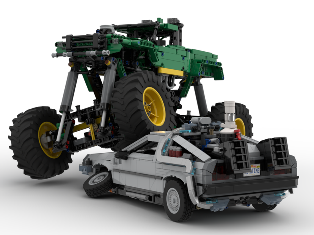 LEGO MOC-154778 42157 Monstertruck by Mr.Platinum | Rebrickable - Build ...
