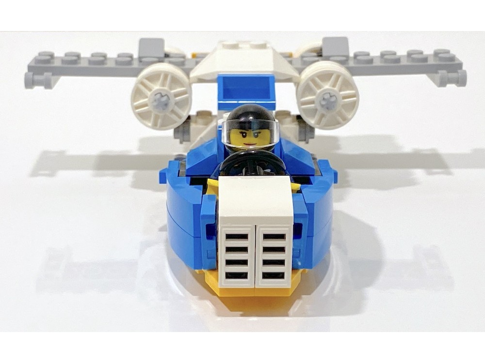 Lego Moc 31072 Flying Boat By Strokednotdead Rebrickable Build