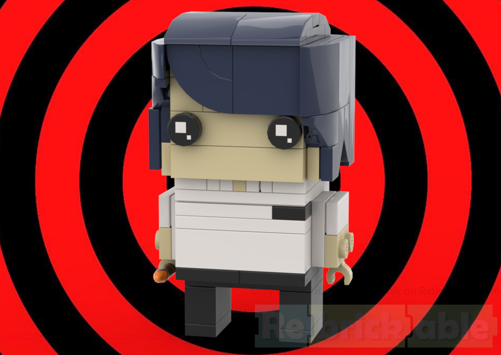 LEGO MOC Persona 5 Yusuke Kitagawa BrickHead by GoldengamerLego ...