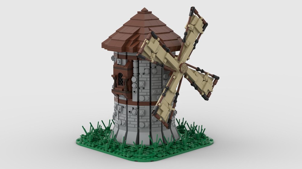 Medieval Windmill Interior