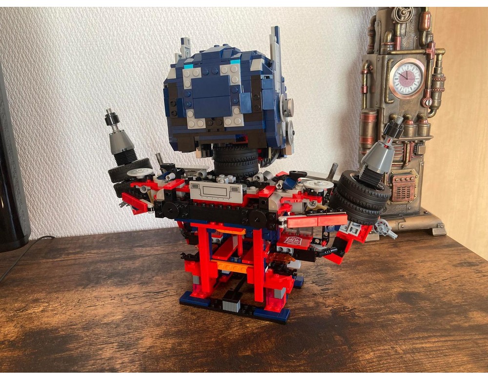 LEGO MOC Optimus Prime Movie Bust by CreationCaravan (Brad Barber ...
