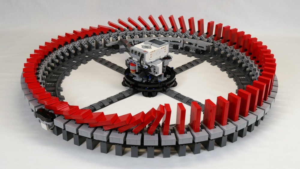 LEGO MOC Infinite Domino Ring by JKBrickworks | Rebrickable - Build ...