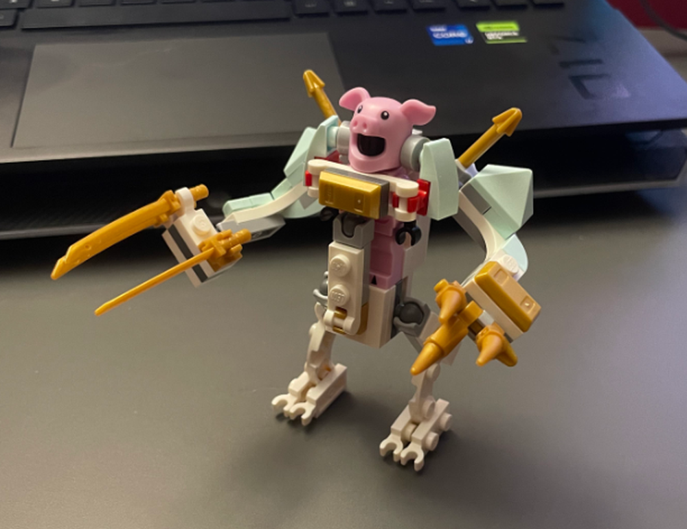 LEGO MOC Ice Dragon Mech Suit by eric_nunya | Rebrickable - Build with LEGO