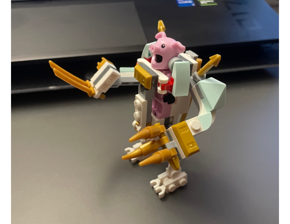 LEGO MOC Ice Dragon Mech Suit by eric_nunya | Rebrickable - Build with LEGO