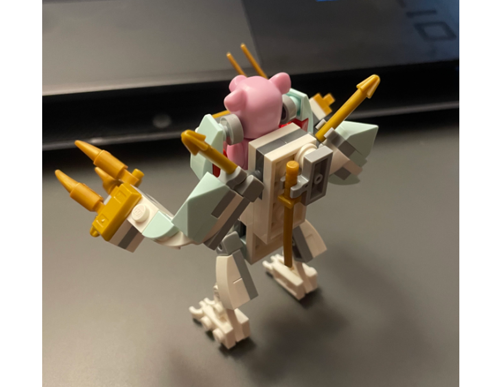 LEGO MOC Ice Dragon Mech Suit by eric_nunya | Rebrickable - Build with LEGO