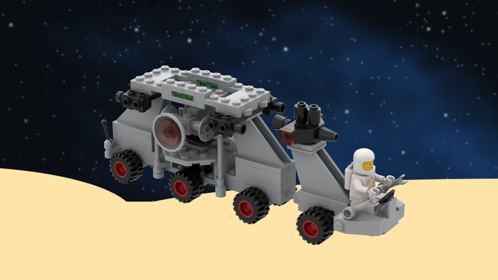 LEGO MOC-154809 Classic Space Reimagined: Terrestrial Rover 6883 by ...