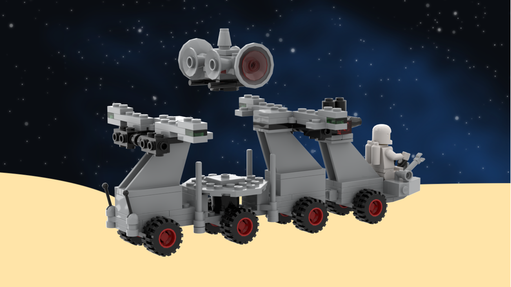 LEGO MOC-154809 Classic Space Reimagined: Terrestrial Rover 6883 by ...