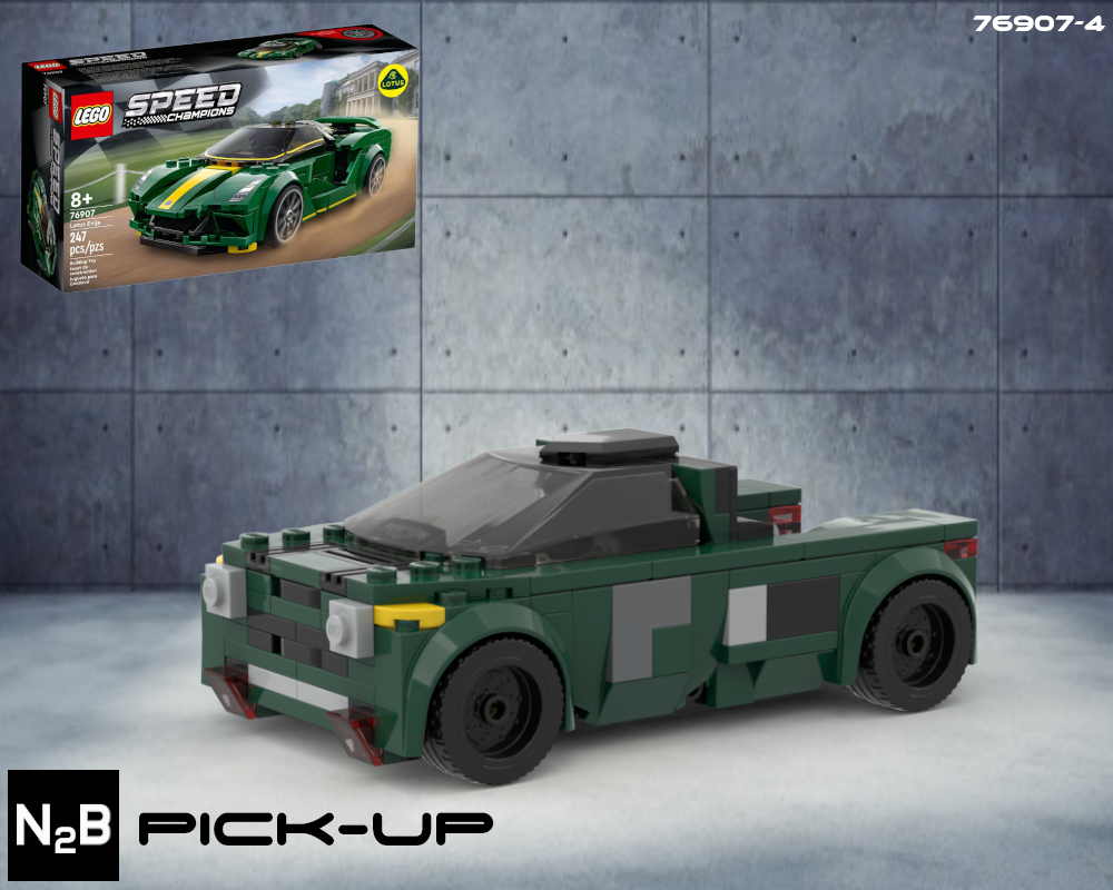Lego Moc Pick Up Alternate Build 4 Lego 76907 By N2brick