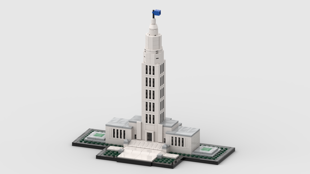 LEGO MOC Louisiana State Capitol Building by ethancneal36 | Rebrickable ...