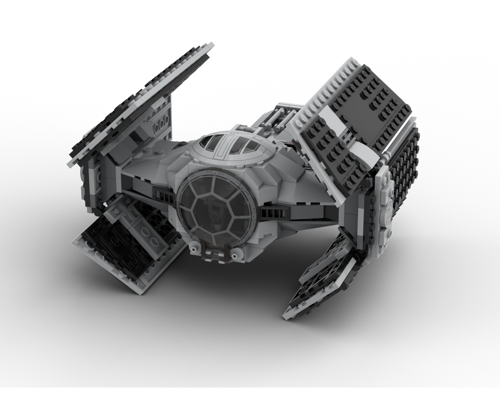 LEGO MOC TIE/x2 Starfighter by Fabian2 | Rebrickable - Build with LEGO